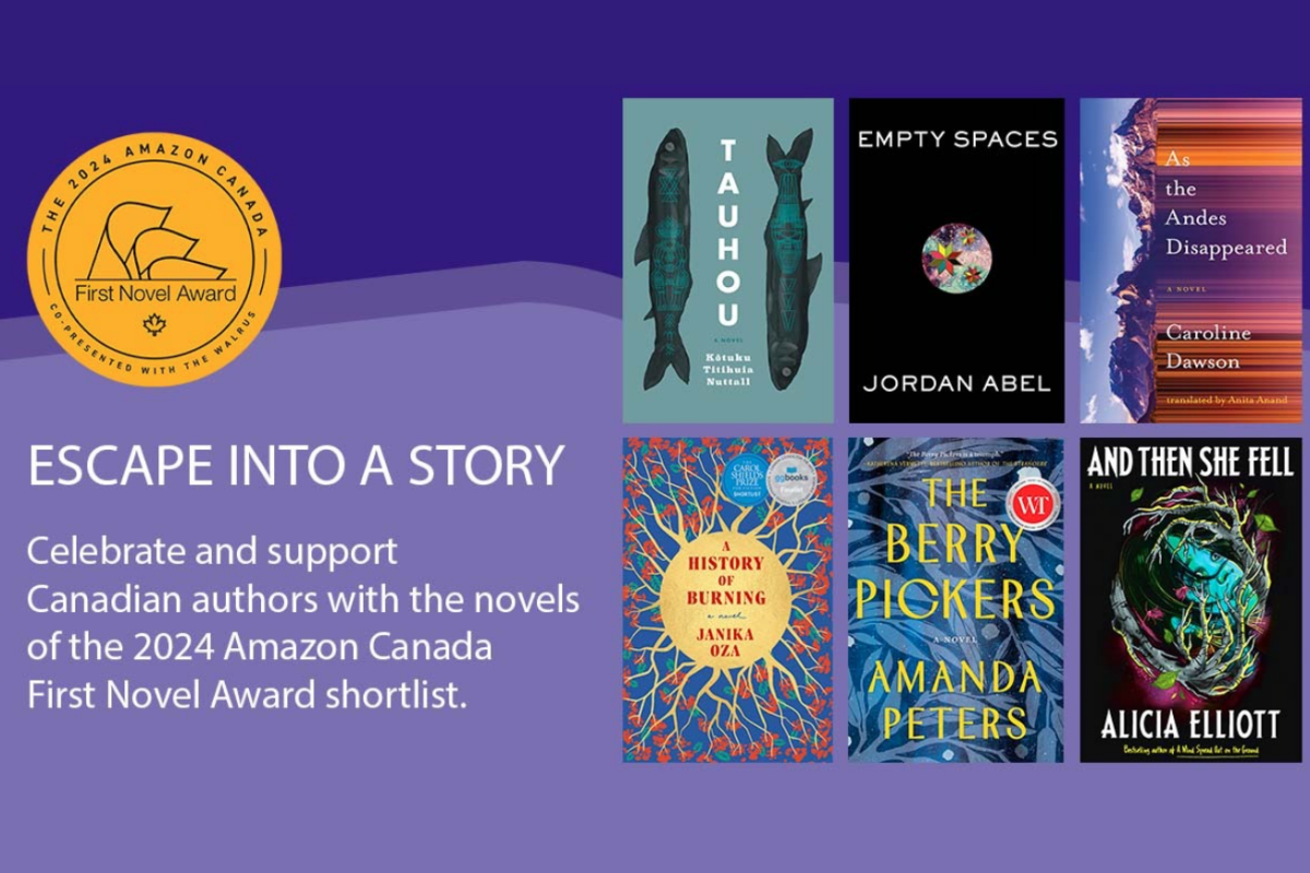 Amazon Canada and The Walrus are pleased to announce the shortlists for ...