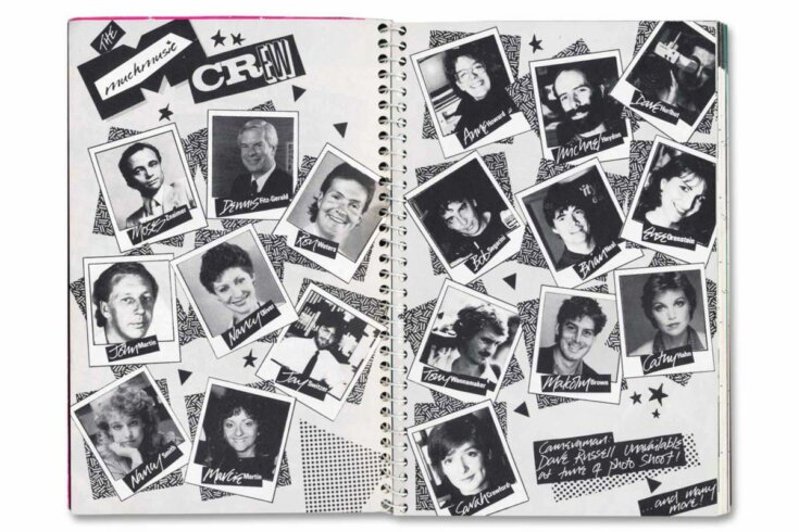 A scan from Much Music’s Rock Handbook (Courtesy of Michael Heydon)