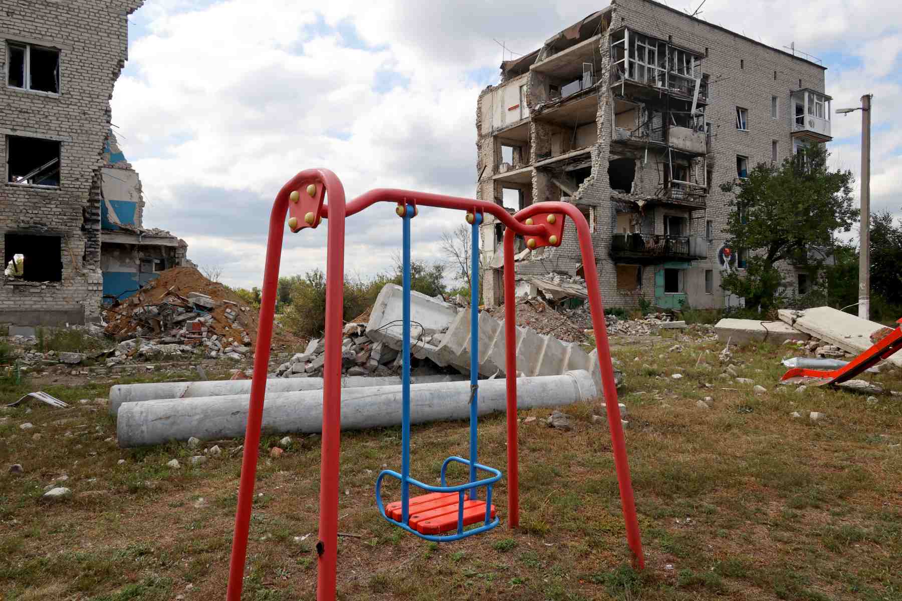 Izium, Kharkiv Region, Ukraine. (Vyacheslav Madiyevskyy/Ukrinform via ...