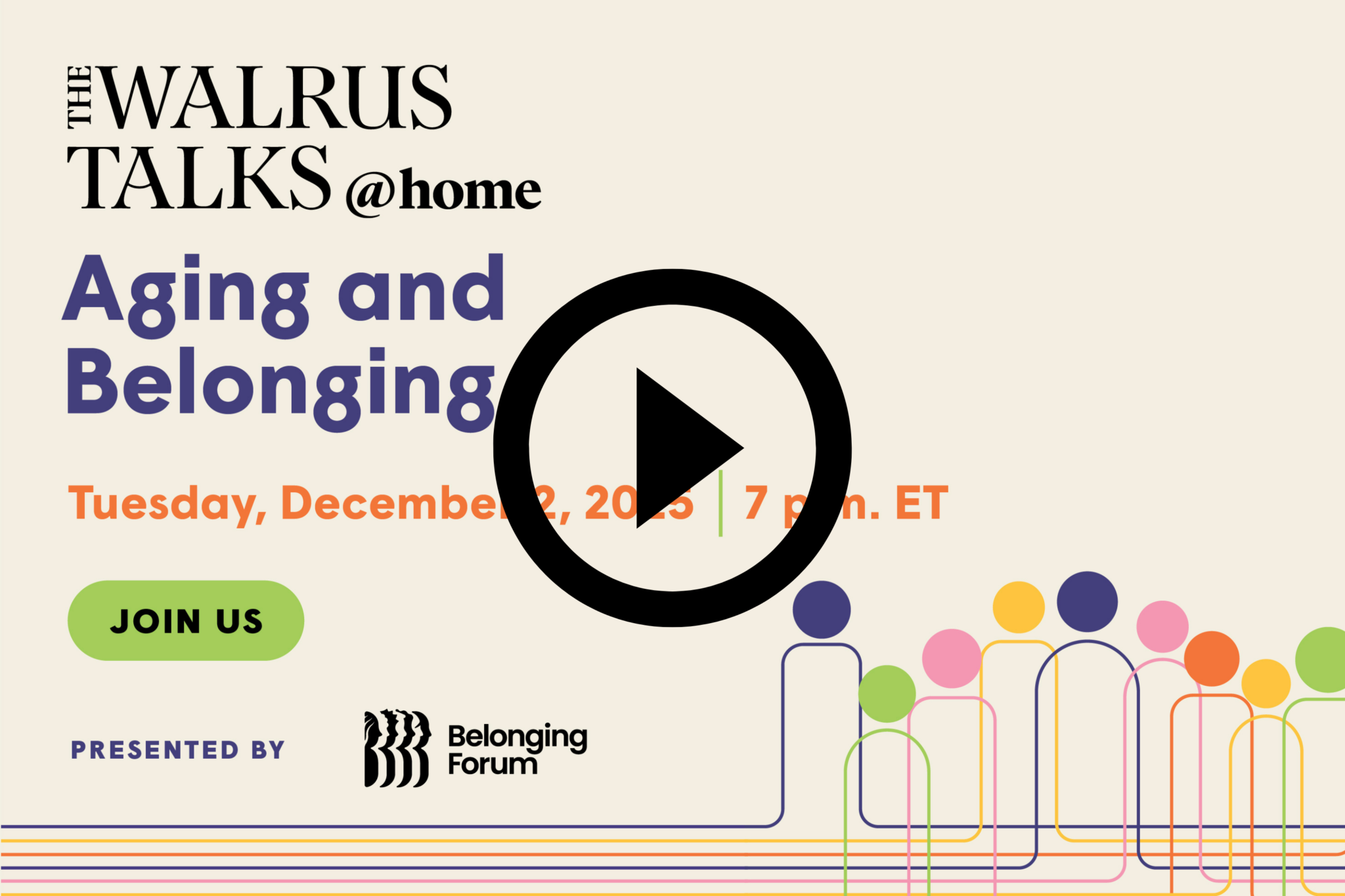 [WATCH] The Walrus Talks at Home: Aging and Belonging - Reimagining ...