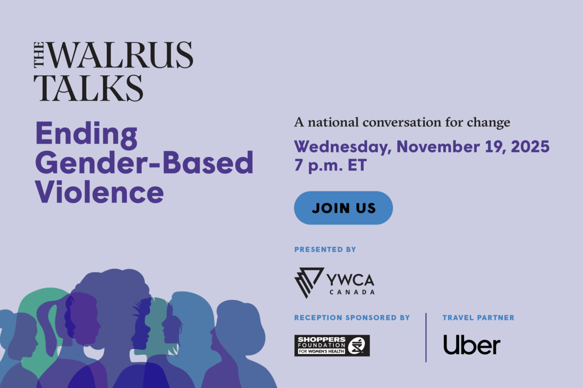 September 25, 2025 October 24, 2025 - by The Walrus The Walrus Updated 14:35, Oct. 24, 2025 ...