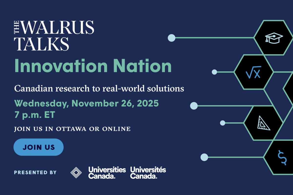 September 5, 2025 October 17, 2025 - by The Walrus The Walrus Updated 10:00, Oct. 17, 2025 ...